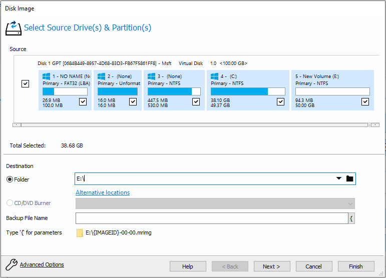 Getting Started with Macrium Reflect X